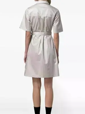K-WAY Lizy Waterproof Belted Mini Dress