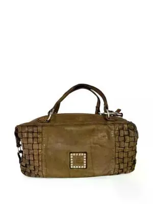 CAMPOMAGGI Rachele Studded Tote Bag - Green