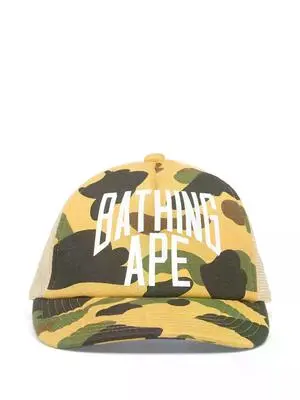 A BATHING APE 1st Camo Trucker Cap - Neutrals