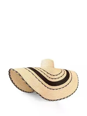 GIGI BURRIS MILLINERY Ora Wide-brim Sun Hat - Neutrals
