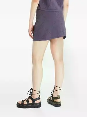 DAILY PAPER Repatty Wrap-style Mini Skirt