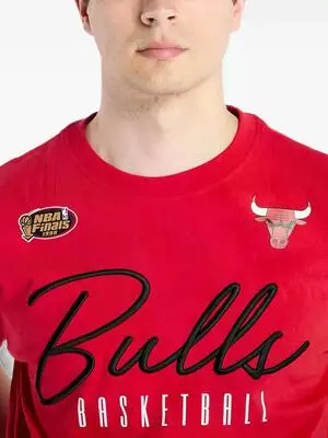 Mitchell & Ness Bulls Basketball Logo-print T-shirt