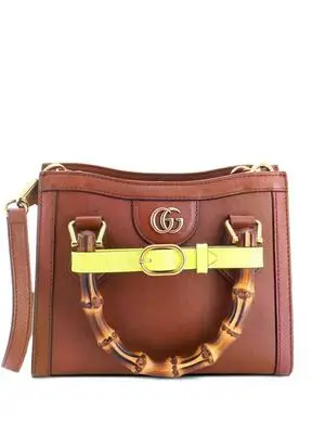Gucci Diana Mini Tote Bag With Bamboo Handle - Brown
