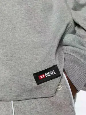 DIESEL® Patricia Logo Patch Crewneck Sweatshirt