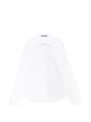 D.exterior Crystal-embellished Shirt - White