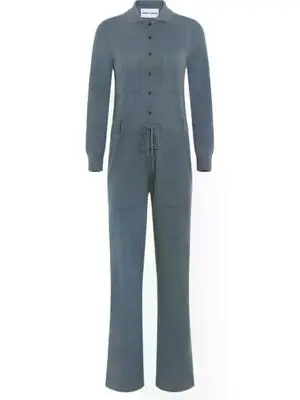 EMERSON RENALDI Drawstring Button-front Jumpsuit