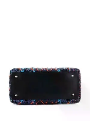 Dior Lady Bag Sequin Jacquard Medium Satchel