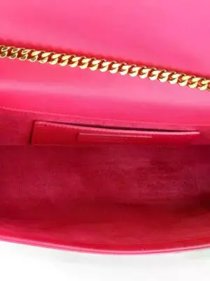 Saint Laurent Classic Monogram Tassel Leather Medium Crossbody Bag