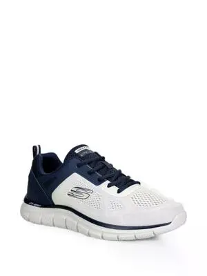 Sketchers Logo-patch Mesh Sneakers - White