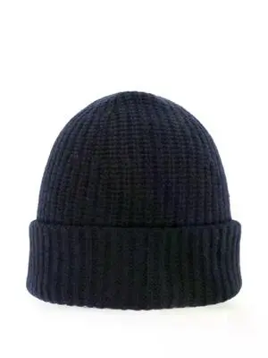 EMERSON RENALDI Waffle Knit Beanie - Blue