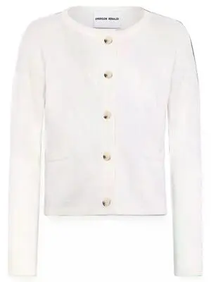 EMERSON RENALDI Button-up Knitted Cardigan - Neutrals