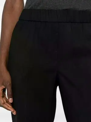 Peserico Elasticated Waistband Pressed-crease Trousers