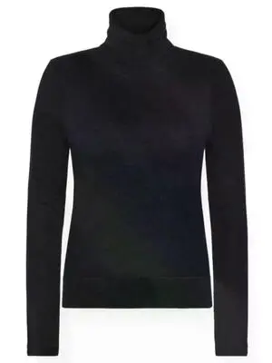 EMERSON RENALDI Roll-neck Long-sleeve Sweater - Black