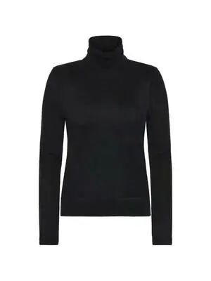 EMERSON RENALDI Fine Knit Roll Neck Long Sleeve Sweater