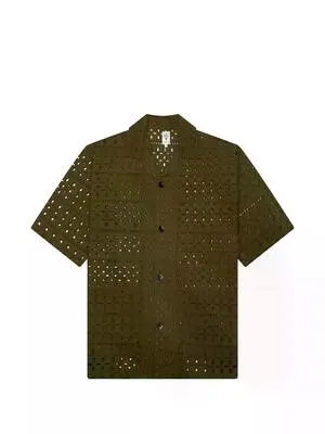 SOUTH2 WEST8 Cabana Eyelet-embroidered Shirt