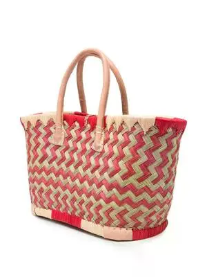 THE NINA STUDIO Clotilde Woven Tote Bag