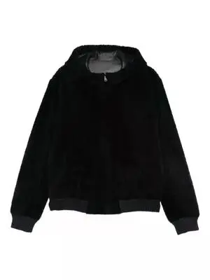 ARMA Fleece Hooded Jacket - Black