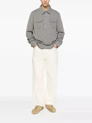 GOD'S TRUE CASHMERE Button-down Cashmere Shirt