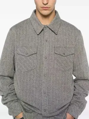 GOD'S TRUE CASHMERE Button-down Cashmere Shirt