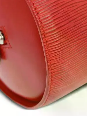 LOUIS VUITTON Epi Leather Soufflot Tote Bag - Red