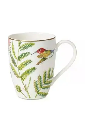 VILLEROY & BOCH Hummingbird-print Mug - White