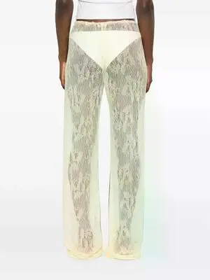 Oseree Lace Drawstring Beach Trousers
