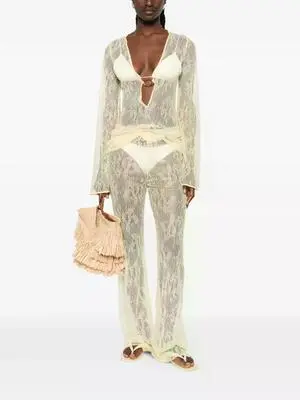 Oseree Lace Beach Trousers