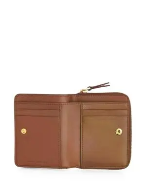 Marc Jacobs Logo-motif Grained-leather Wallet