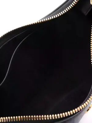 Celine Ava Triomphe Shoulder Bag - Black