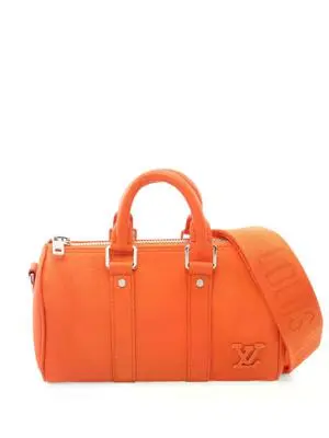 LOUIS VUITTON 2021 Xs Keepall Aerogram Two-way Handbag - Orange