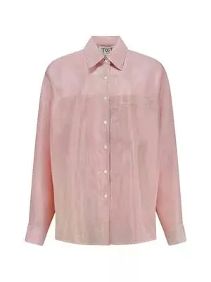 TWP Striped Shirt - Red