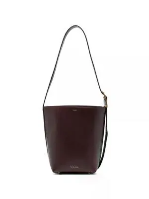 ANINE BING Elly Grained-leather Shoulder Bag