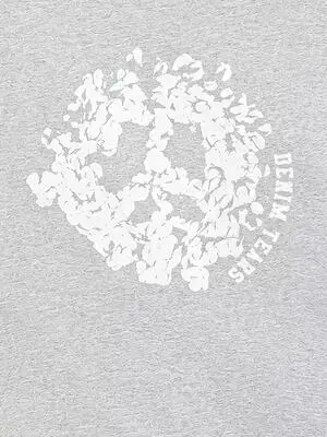 DENIM TEARS Peace Wreath Graphic-print T-shirt