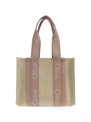Chloé Woody Logo Shoulder Bag