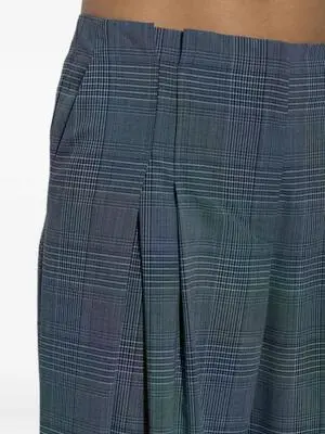 IRO PARIS Check-pattern Pleated Trousers