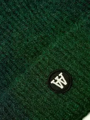 Wood Wood Logo-patch Ribbed Beanie Hat
