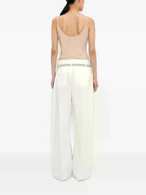Victoria Beckham Rouleaux Pintucked Cami Top