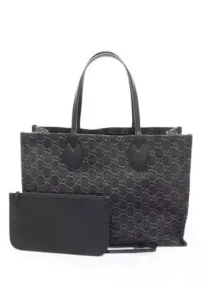 Gucci Ophidia Gg Denim Tote Bag
