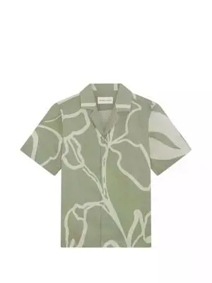 Frescobol Carioca Roberto Floral-print Shirt