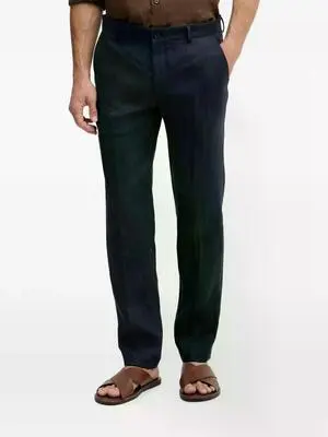 JOOP! Hank Logo-patch Tailored Trousers - Blue