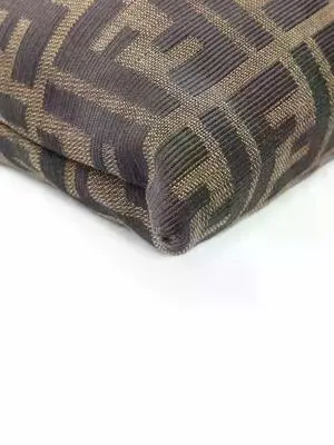 Fendi Zucca Tote Bag With Metal Top Handle