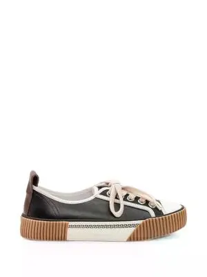 Versace Greca Platform Sneakers - Black