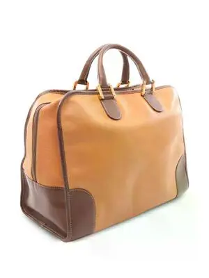 Loewe Amazona 40 Calf Leather Handbag - Neutrals