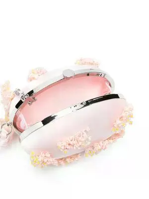 SELF-PORTRAIT Embellished Clutch Bag