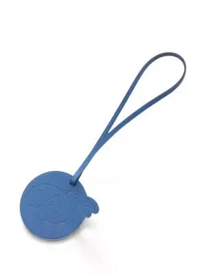 Hermès Rabbit Moon Bag Charm - Blue