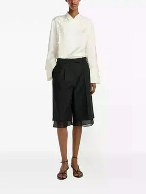 RÓHE Organza Insert Tailored Shorts
