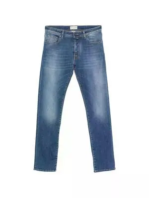 Jacob Cohen Bard Logo-patch Slim-fit Denim Jeans