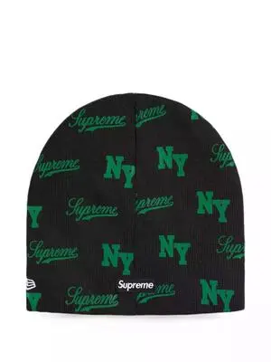 Supreme X New Era Monogram Beanie
