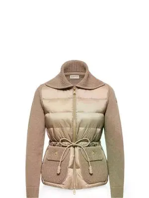 Moncler Quilted Drawstring-waist Cardigan