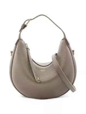 Celine Lulu Triomphe Two-way Handbag - Grey